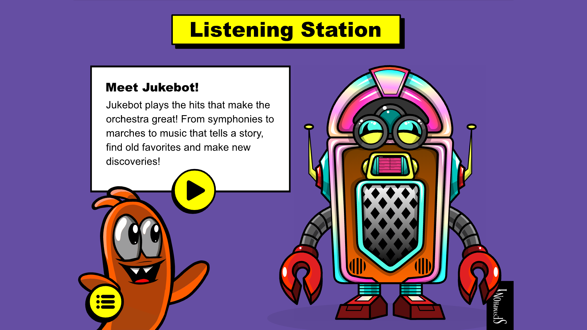 San Francisco Symphony - SFSKids new website